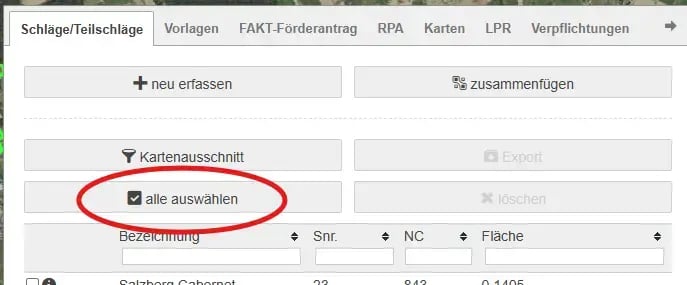 FIONA Shape Export (BaWü)